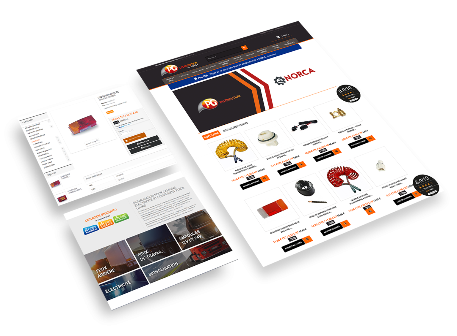 Nos produits & services - NORCA